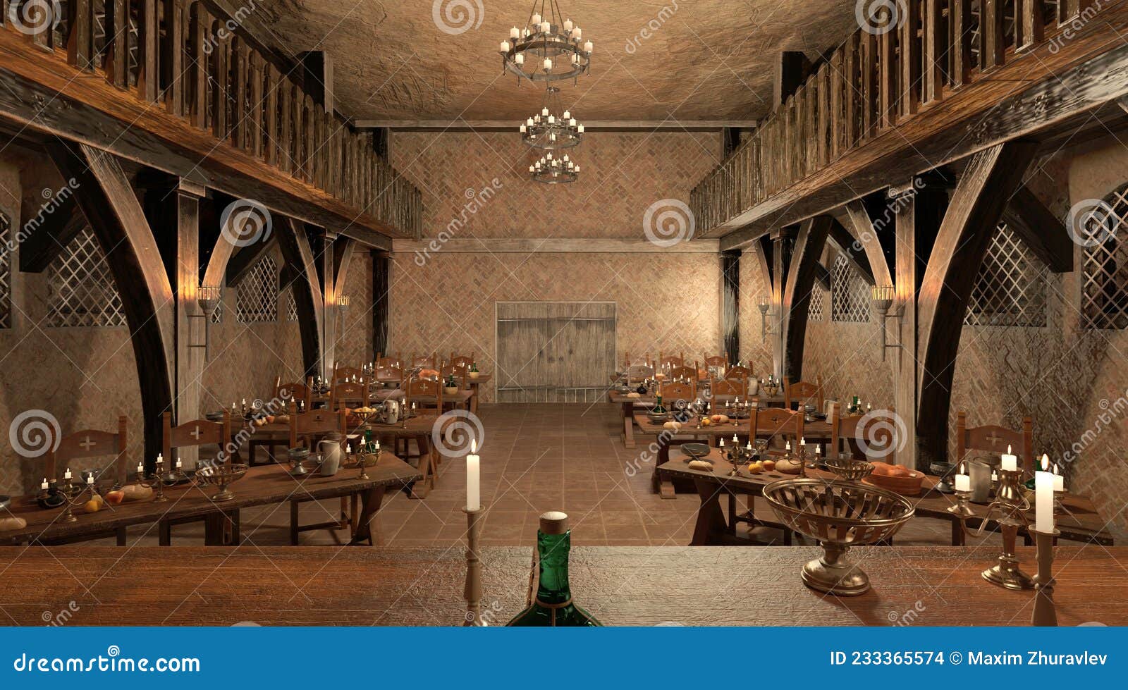 Medieval Castle Great Hall