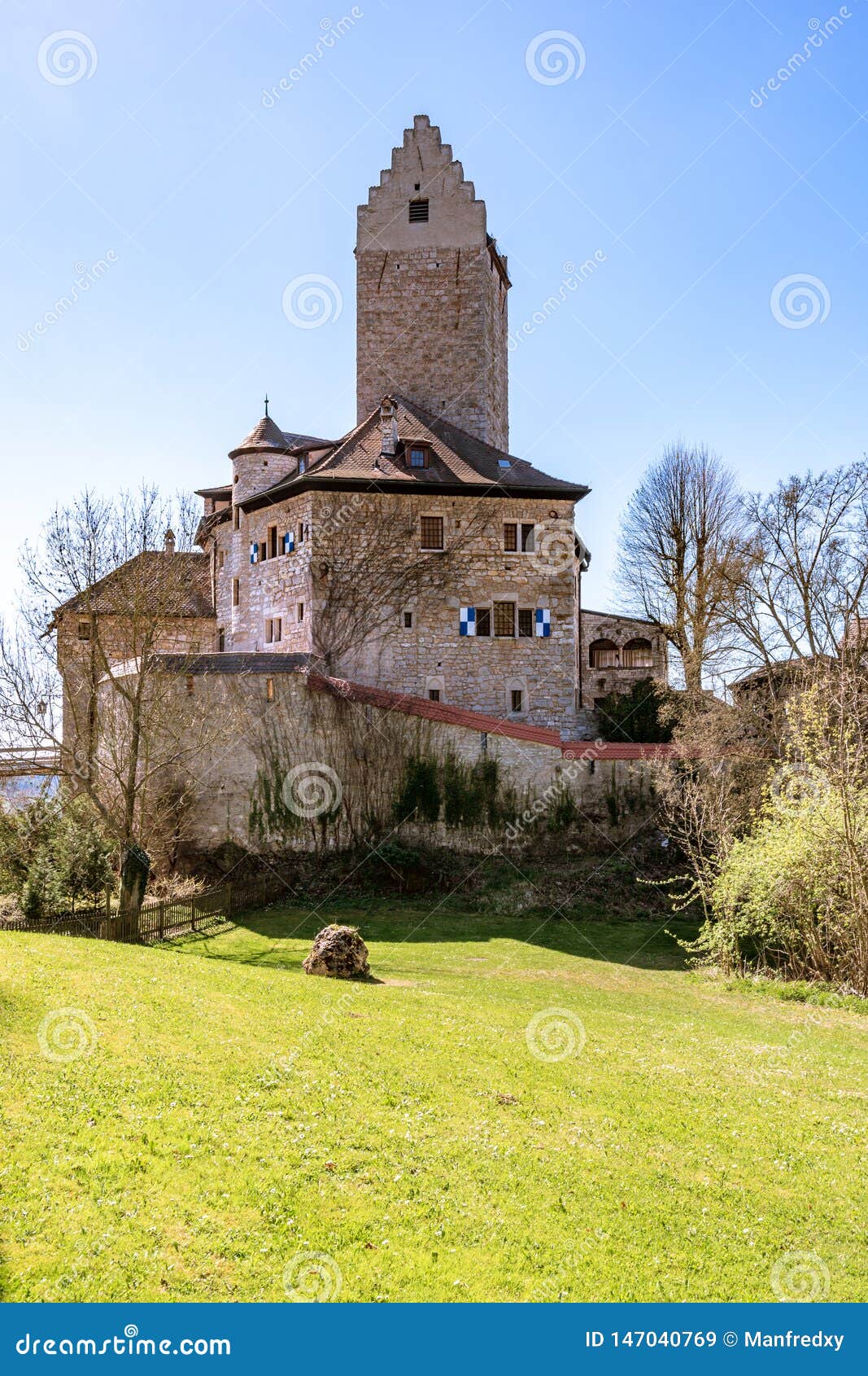 Medieval Castle of Kipfenberg Editorial Stock Image - Image of ...