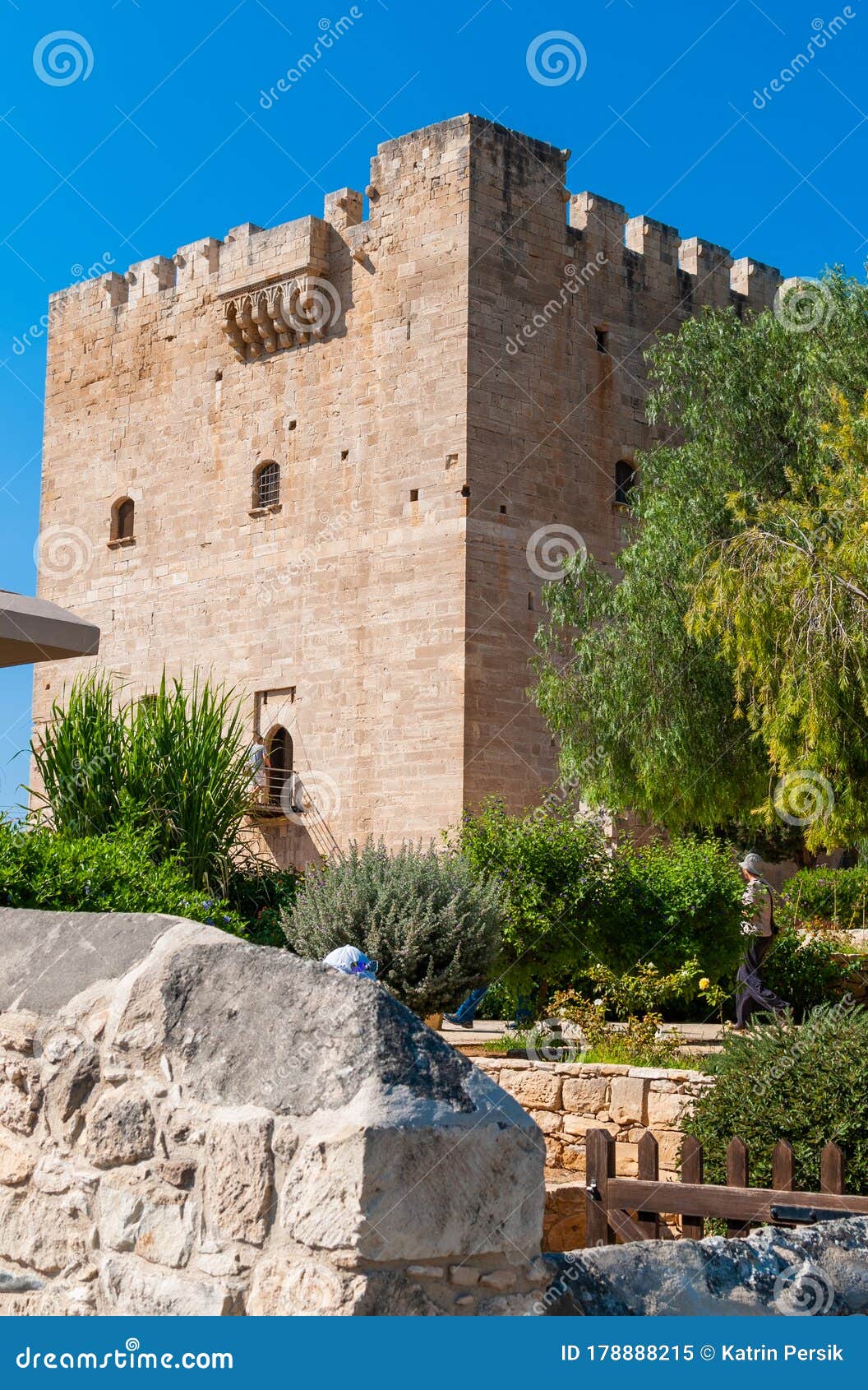 The Medieval Castle of Kolossi, it is Situated in the South of Cyprus ...