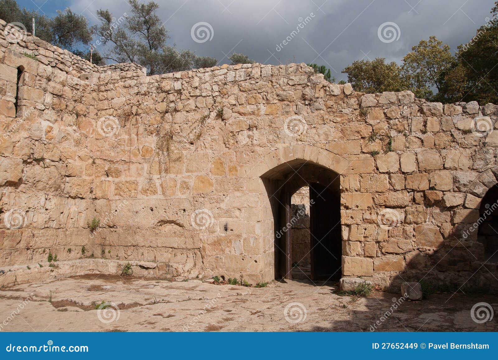 Medieval, Castle Near Jerusalem Stock Image - Image of israel, medieval ...