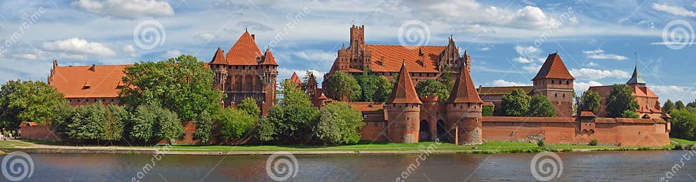 Medieval castle panorama stock photo. Image of ancient - 6118466