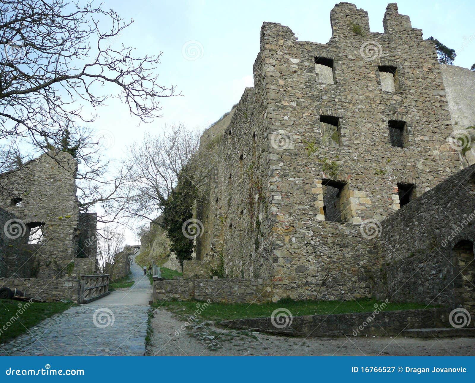 Medieval castle ruins stock image. Image of antiquity - 16766527