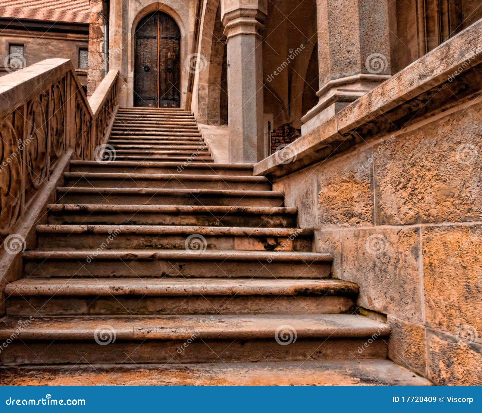 Medieval Castle Staircase