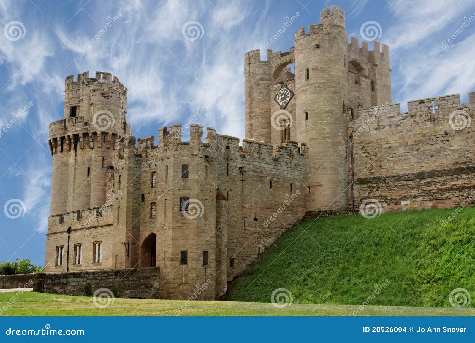 Medieval castle stronghold stock photo. Image of strength - 20926094