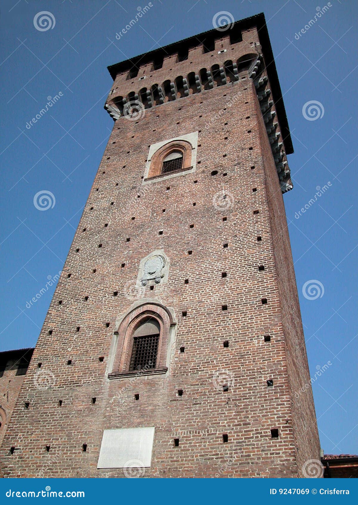 Medieval castle tower stock image. Image of medieval, monument - 9247069