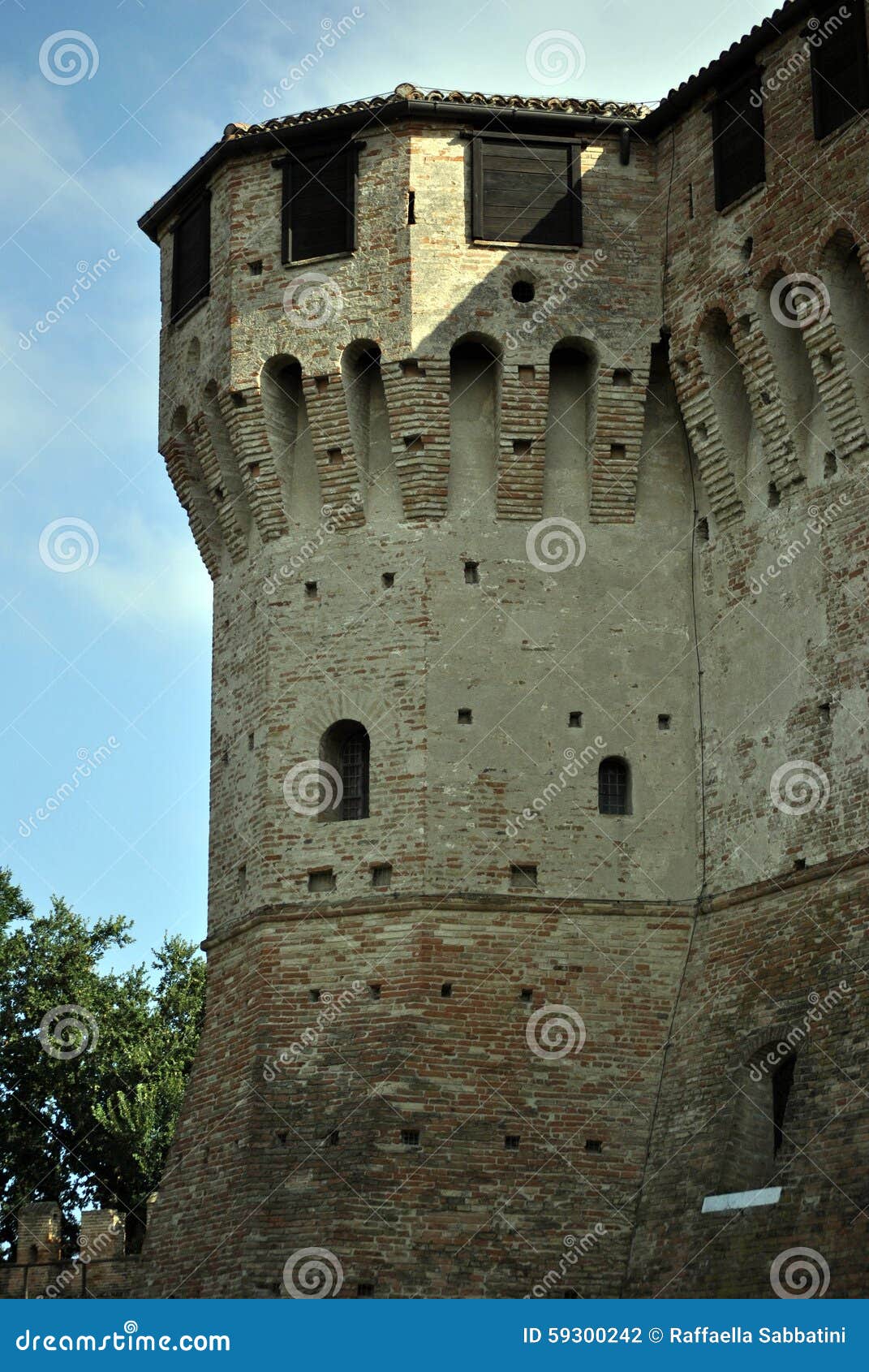 Medieval castle tower stock photo. Image of renaissance - 59300242