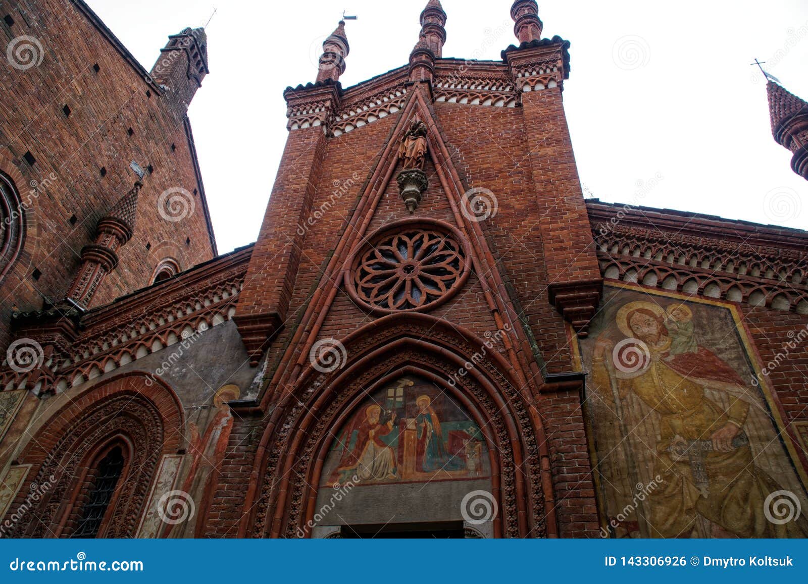 Medieval Castle Town Hall - View from the Courtyard. Stock Photo ...