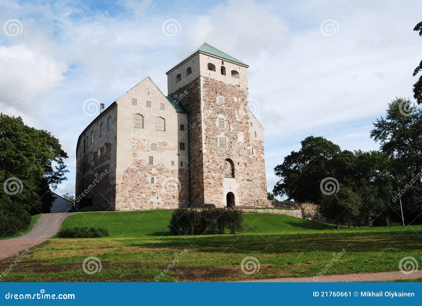 Medieval Castle in Turku, Finland Stock Image - Image of famous, nordic ...