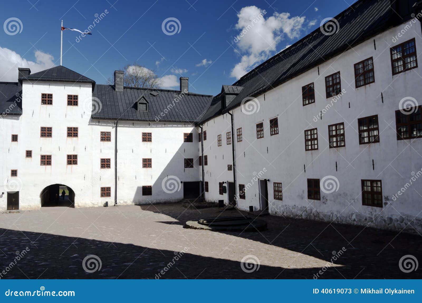 The Medieval Castle in Turku, Finland Stock Image - Image of linna ...