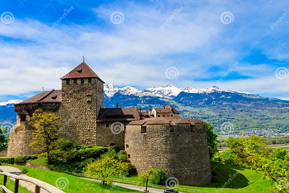Medieval Castle in Vaduz, Liechtenstein, Europe Editorial Photography ... Medieval Castle in Vaduz, Liechtenstein, Europe Editorial Photography ...