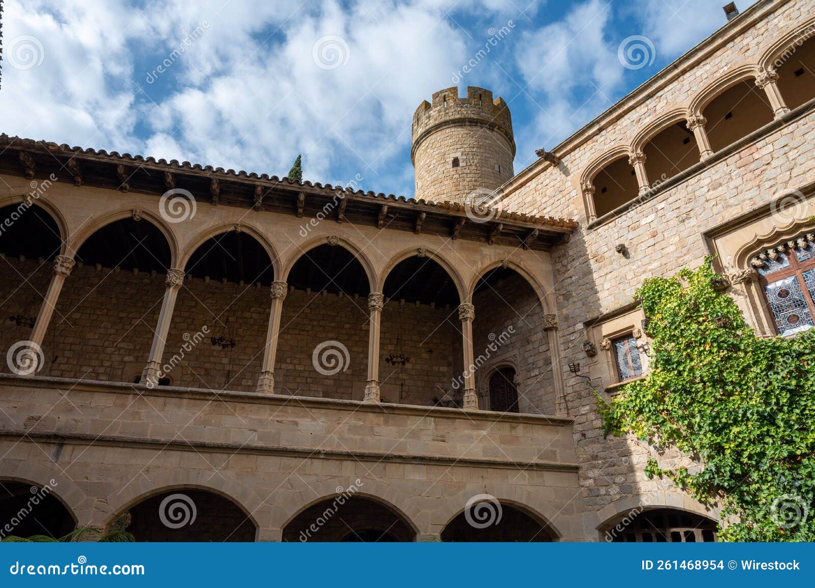 Medieval Castle in Valencia, Spain Stock Photo - Image of exterior ...