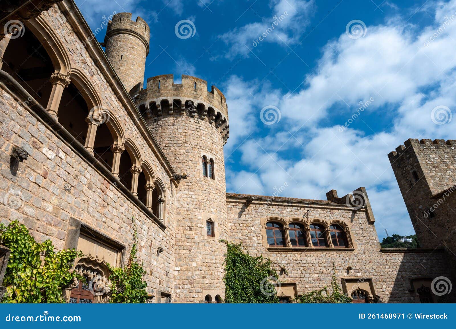 Medieval Castle in Valencia, Spain Stock Image - Image of santa ...