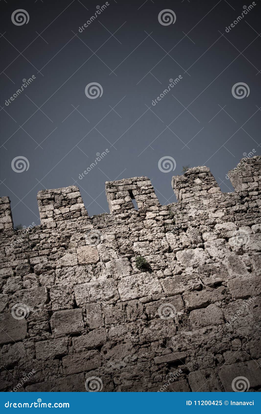 Medieval castle wall stock image. Image of texture, middle - 11200425