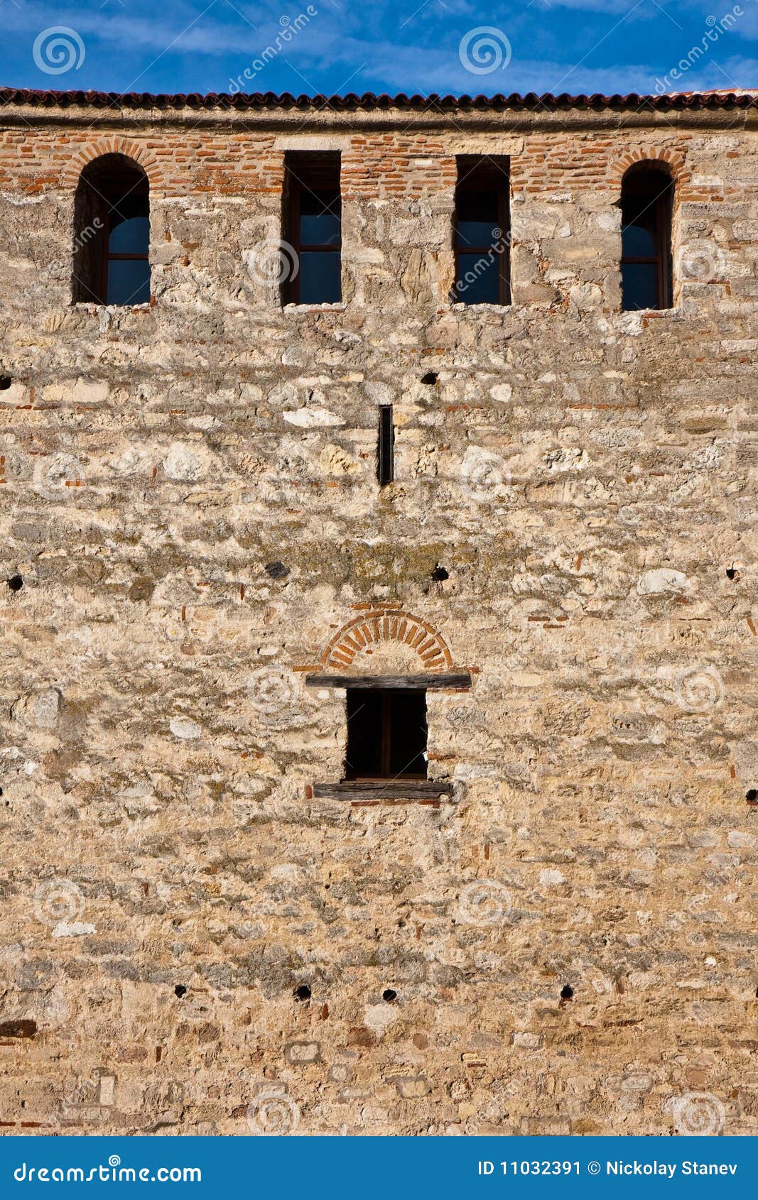 Medieval Castle Windows stock image. Image of baba, bulgaria - 11032391
