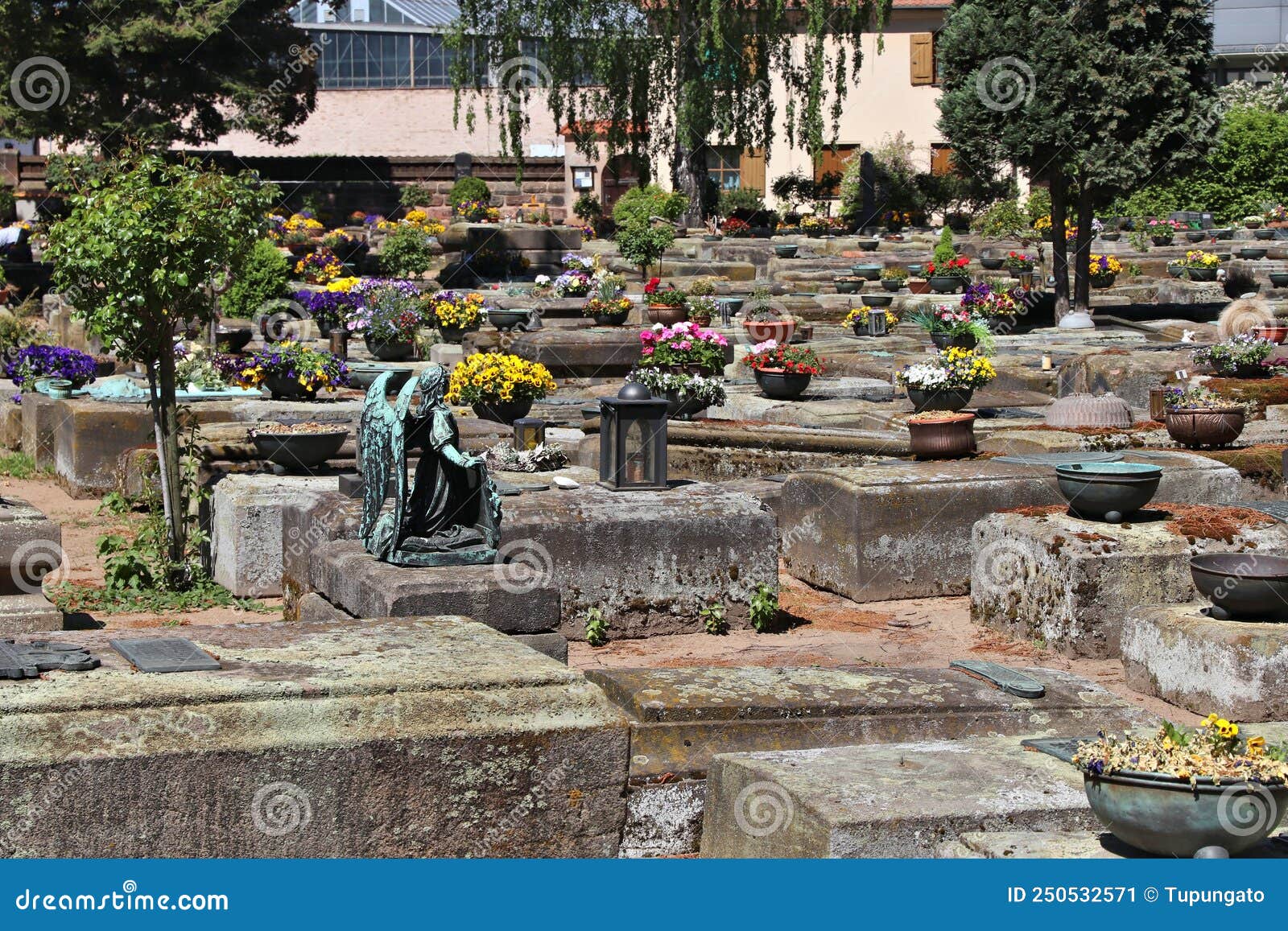 Medieval Cemetery in Nuremberg Stock Image - Image of germany, bavaria ...