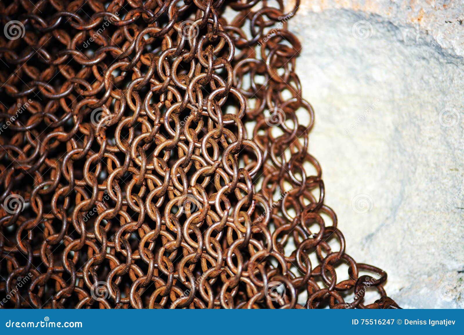 Medieval chain armor stock image. Image of medieval, chain - 75516247