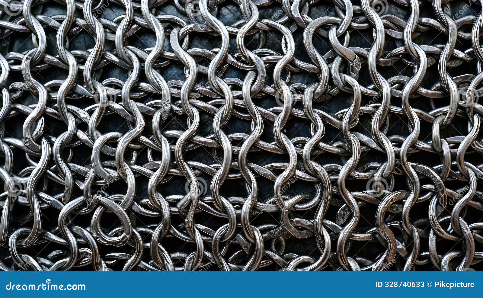 Medieval chains texture stock illustration. Illustration of generated ...