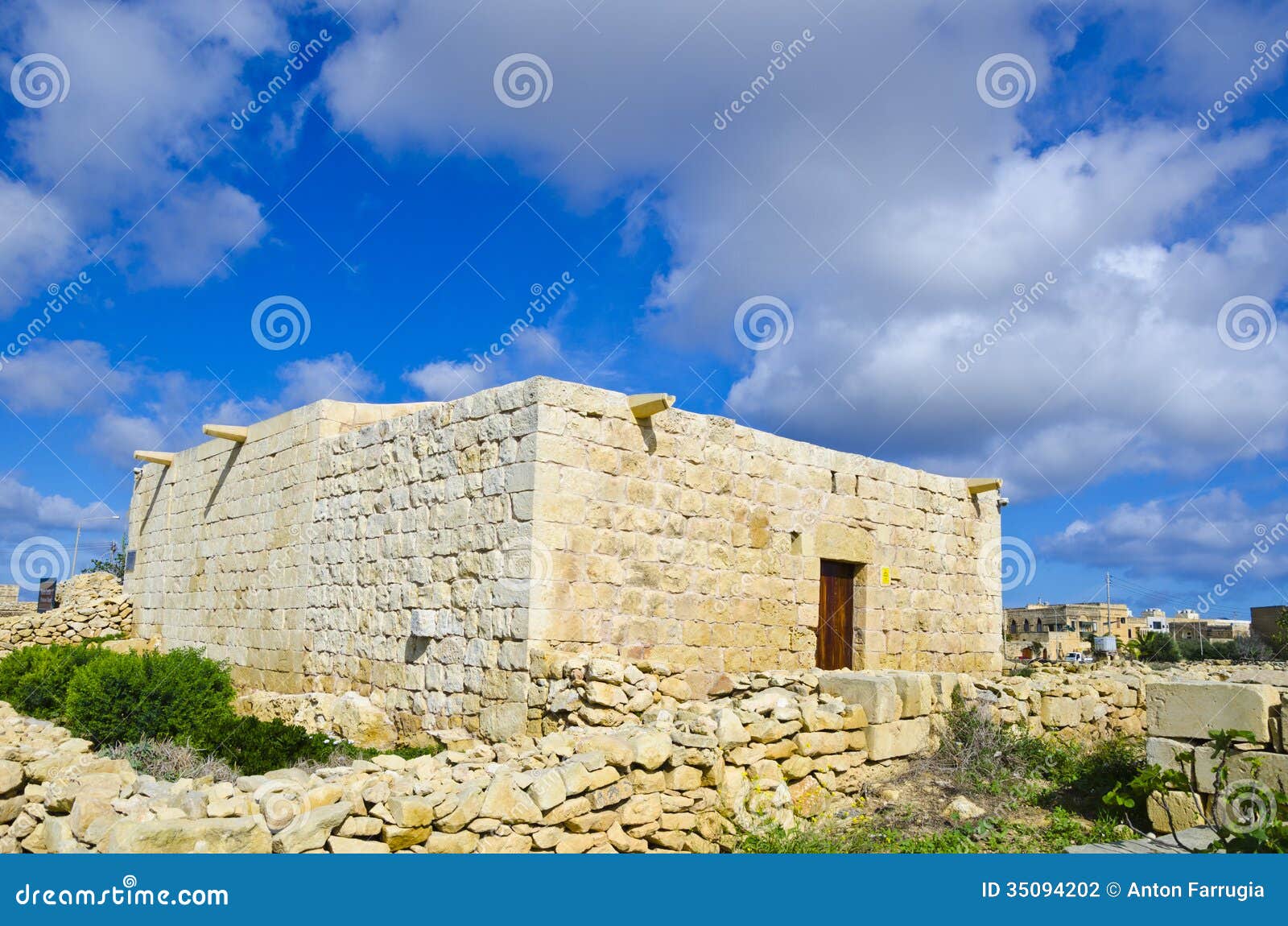 Medieval Chapel, Gozo Malta Stock Photography - Image: 35094202