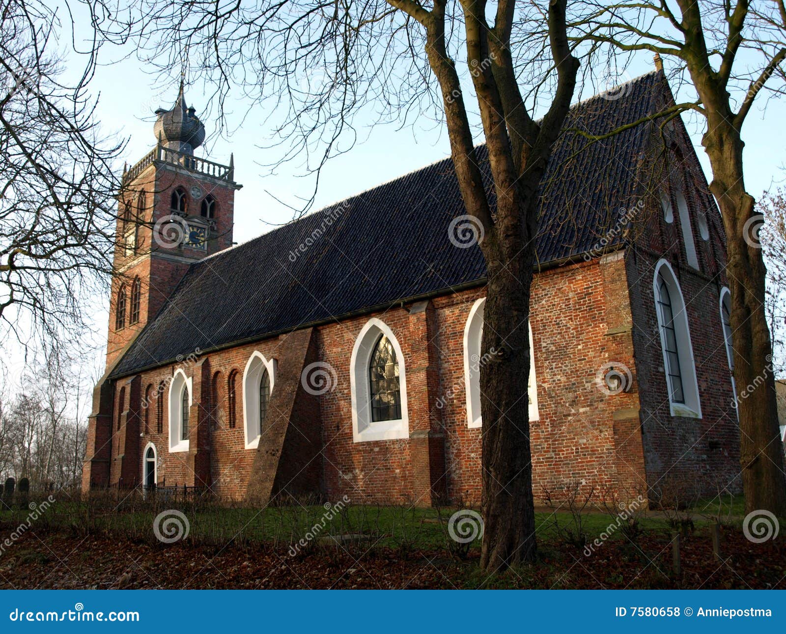 Medieval church stock photo. Image of religious, ancient - 7580658
