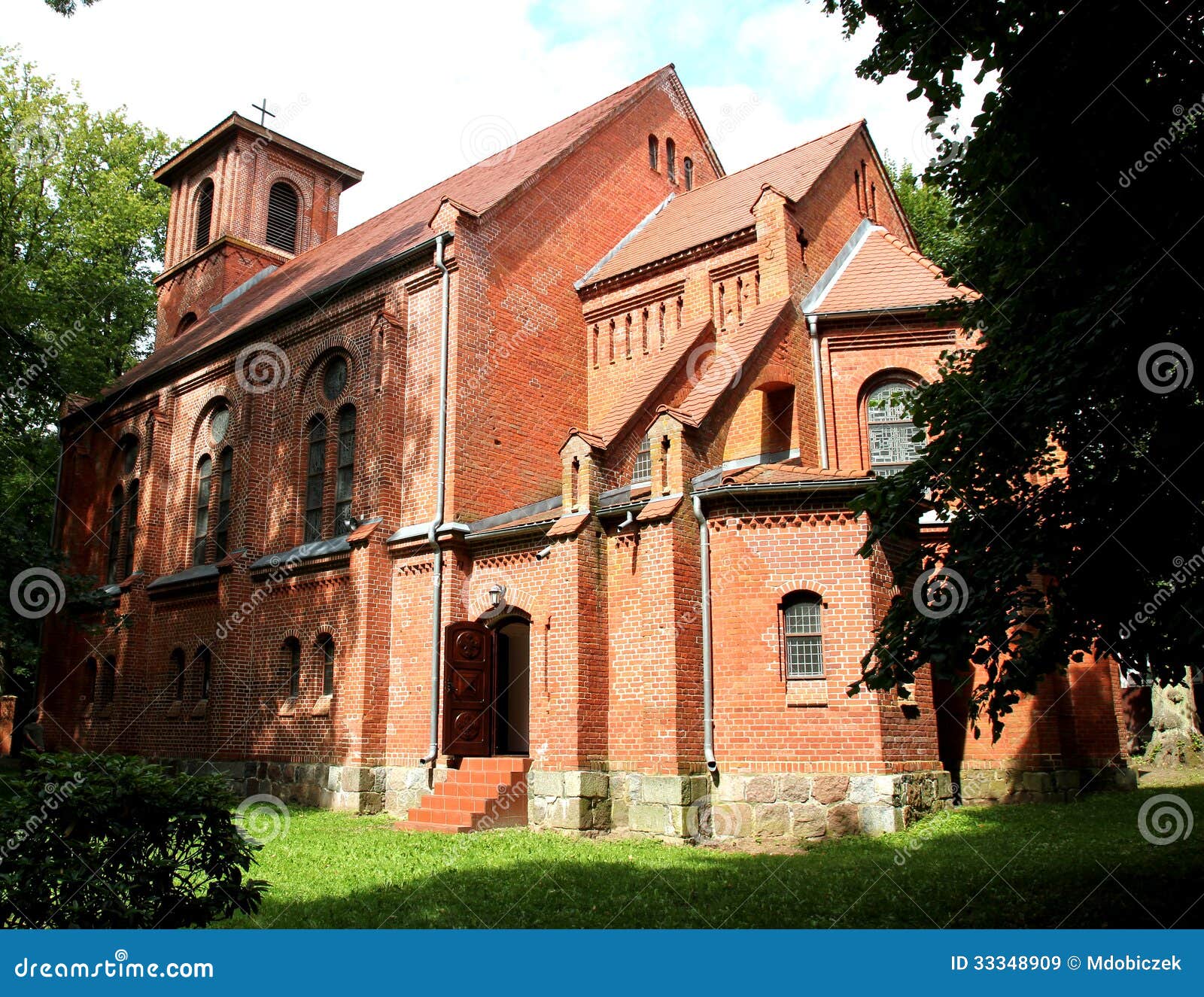 A medieval church stock image. Image of historic, outside - 33348909