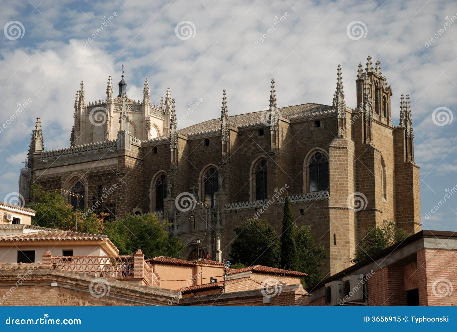 Medieval Church in Toledo, Spain Stock Image - Image of religious ...