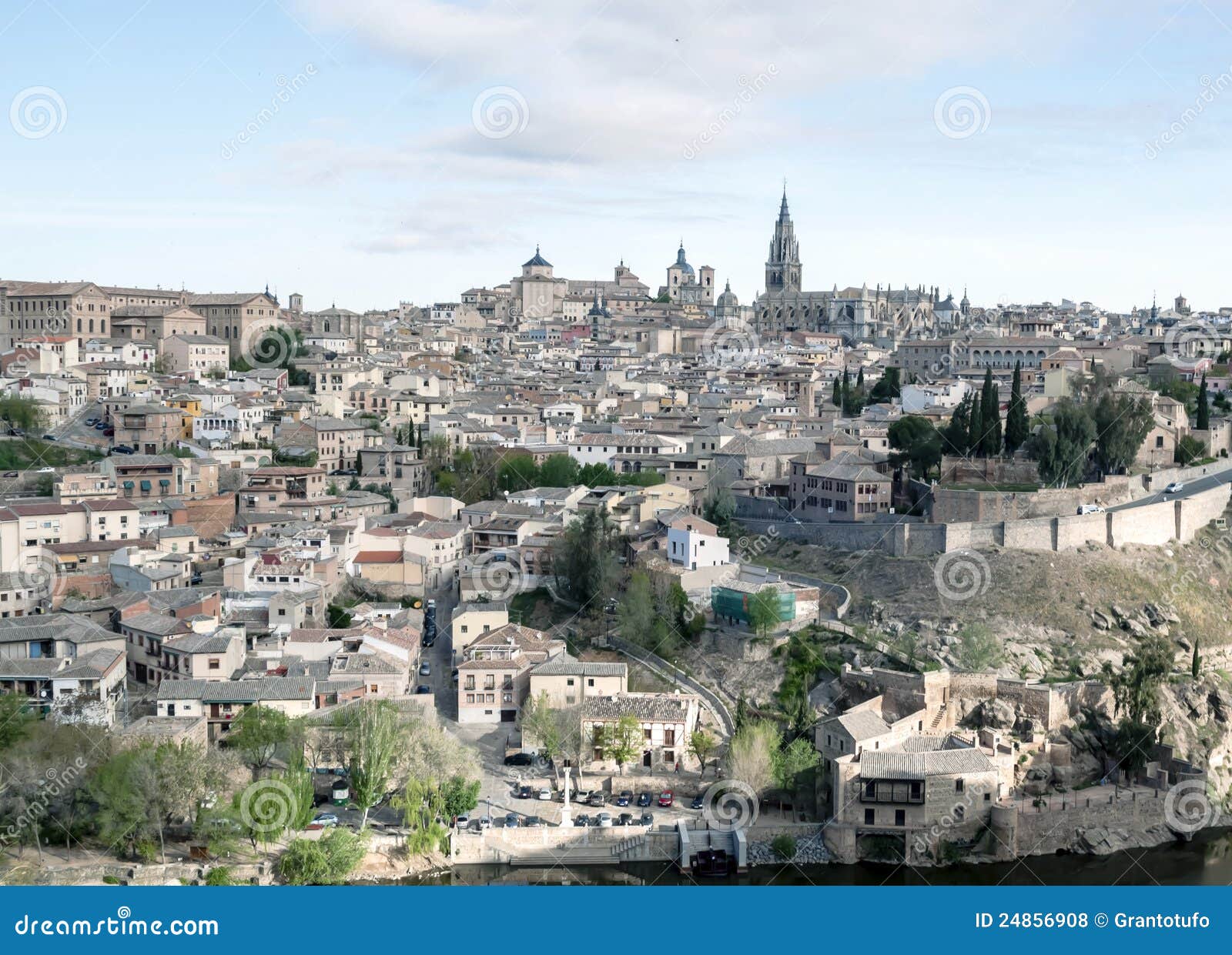 Medieval city stock photo. Image of ghotic, sanctuary - 24856908