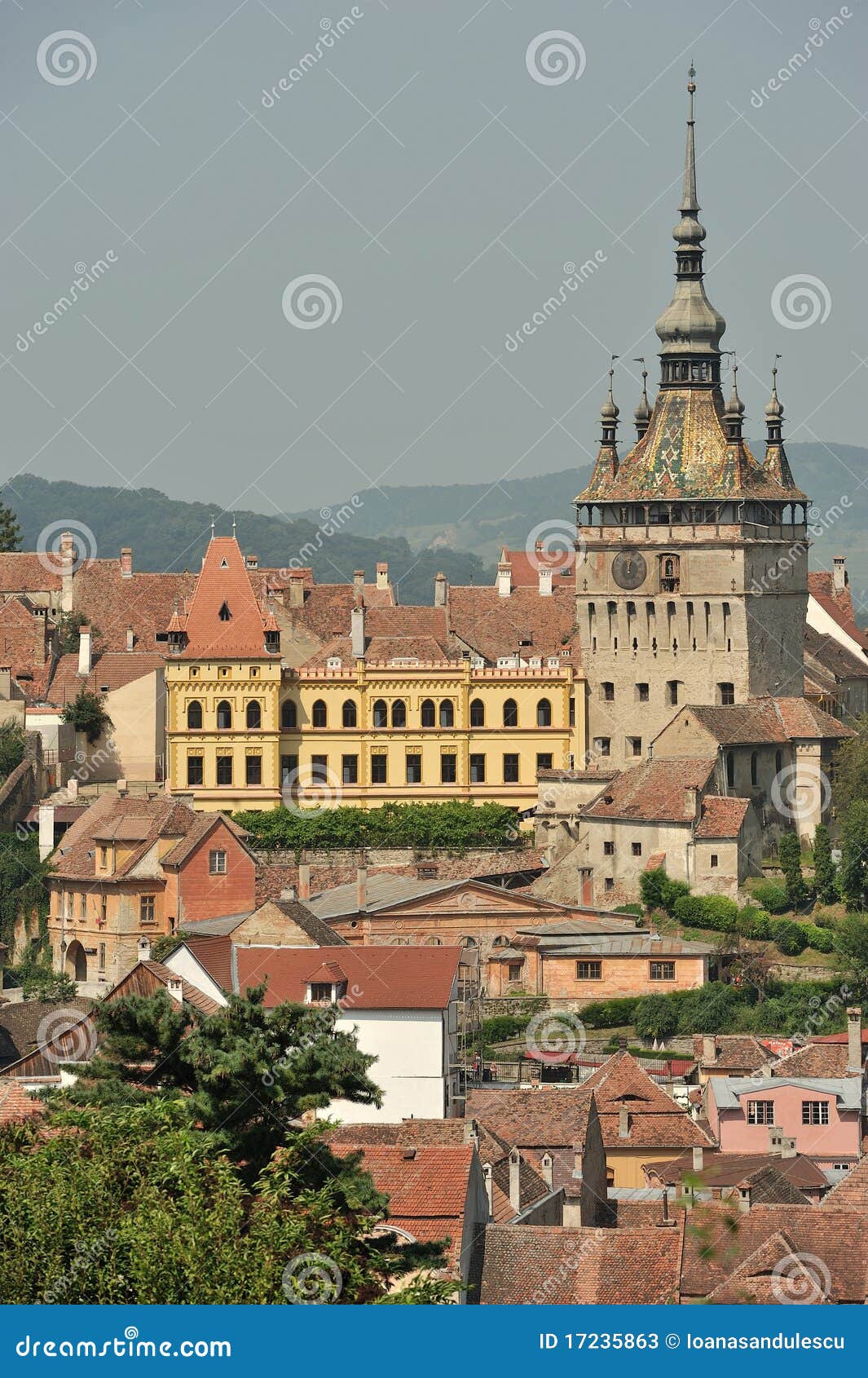 Medieval City Street, City Walls,architecture Stock Photography ...