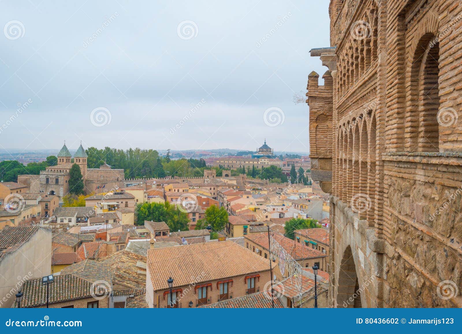 The Medieval City of Toledo Editorial Photography - Image of town ...
