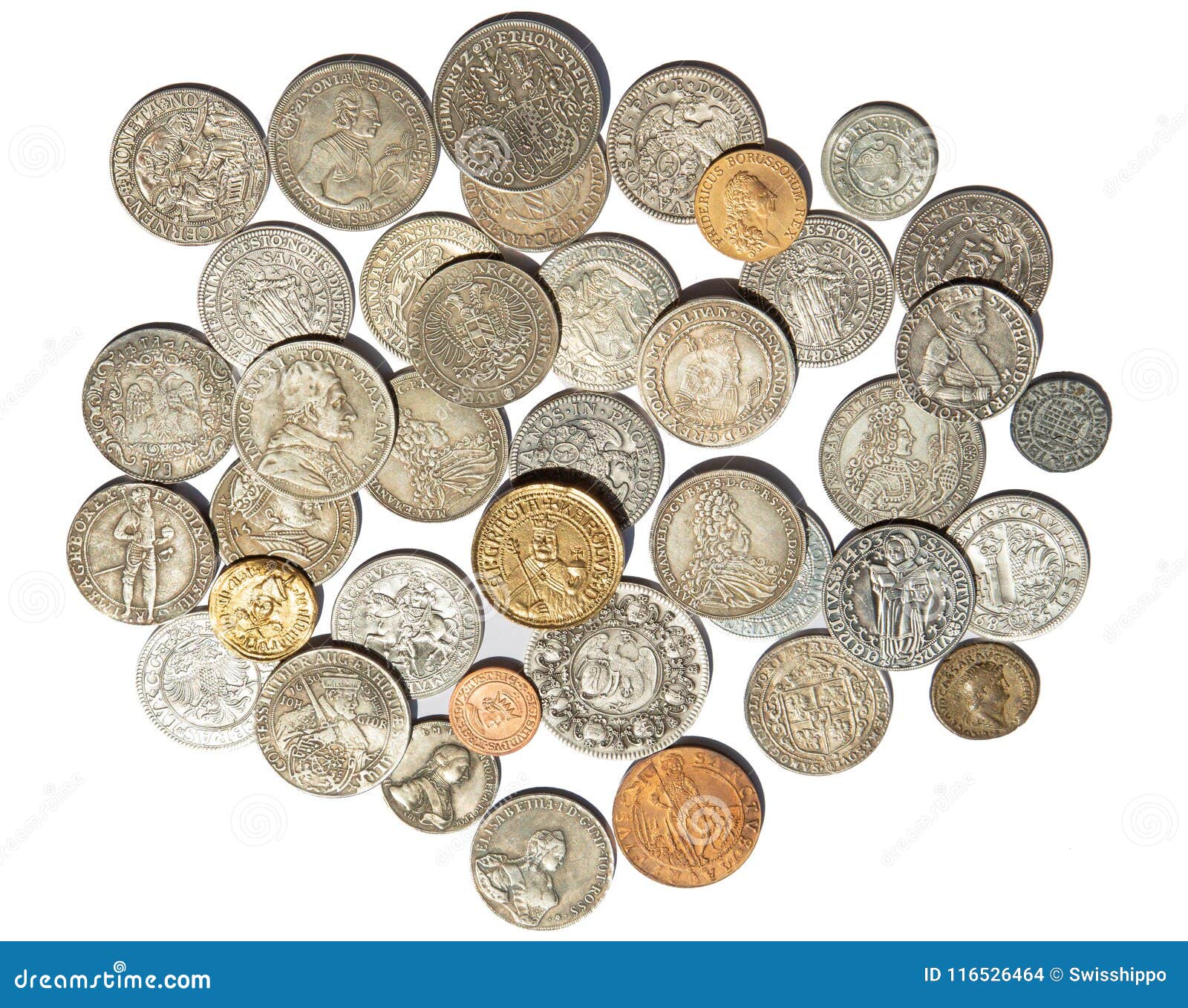 Medieval coins stock photo. Image of culture, currency - 116526464