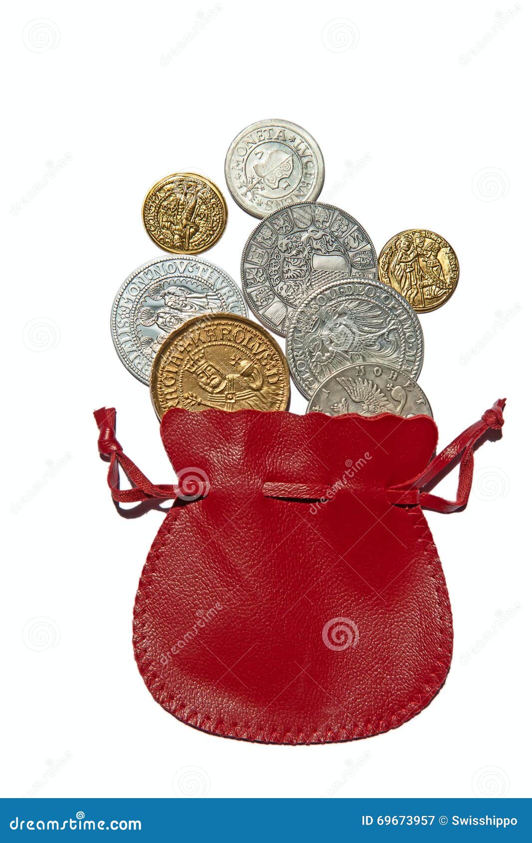 Medieval coins stock image. Image of europe, metal, medieval - 69673957