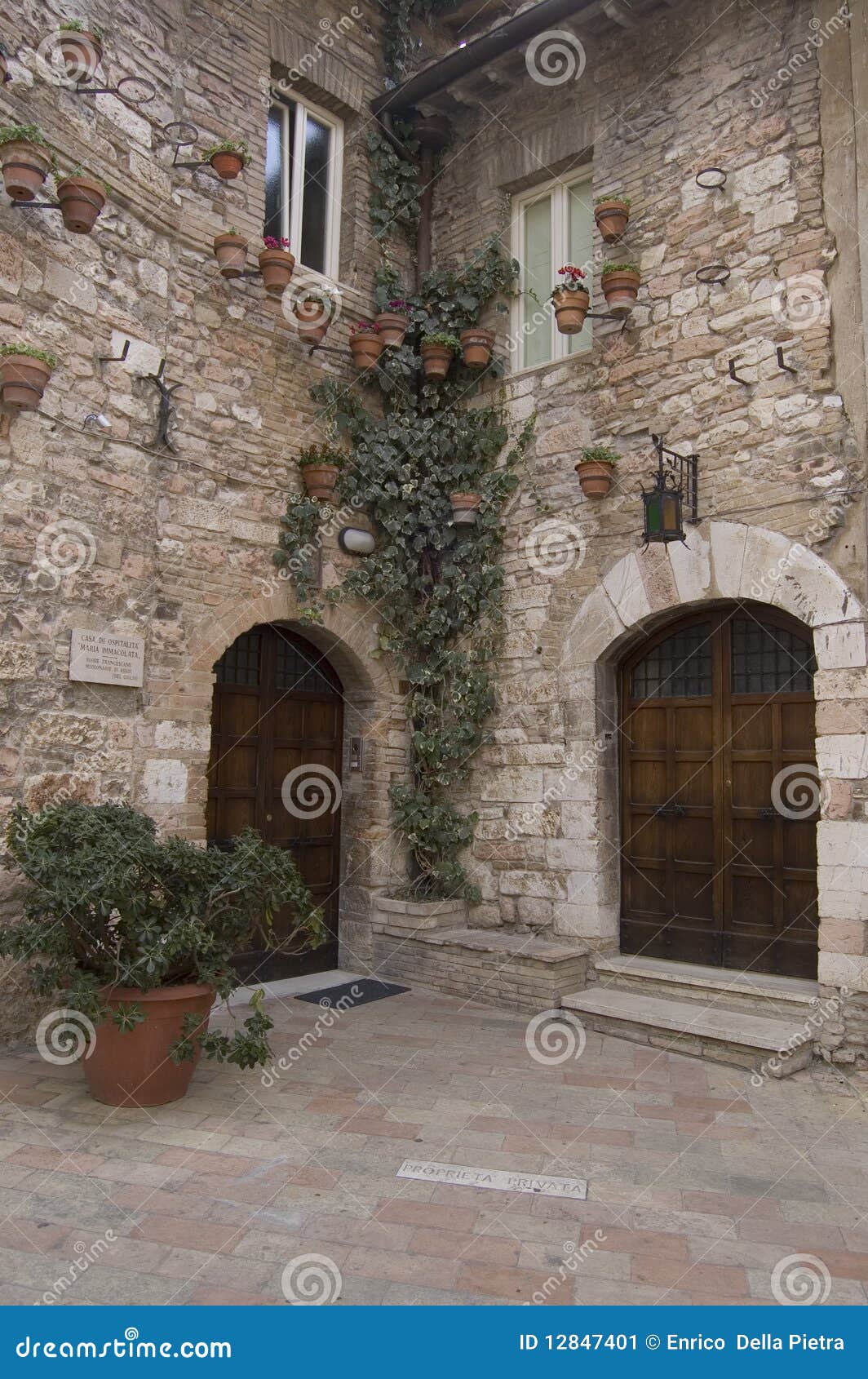 Medieval corner stock image. Image of monument, sicily - 12847401