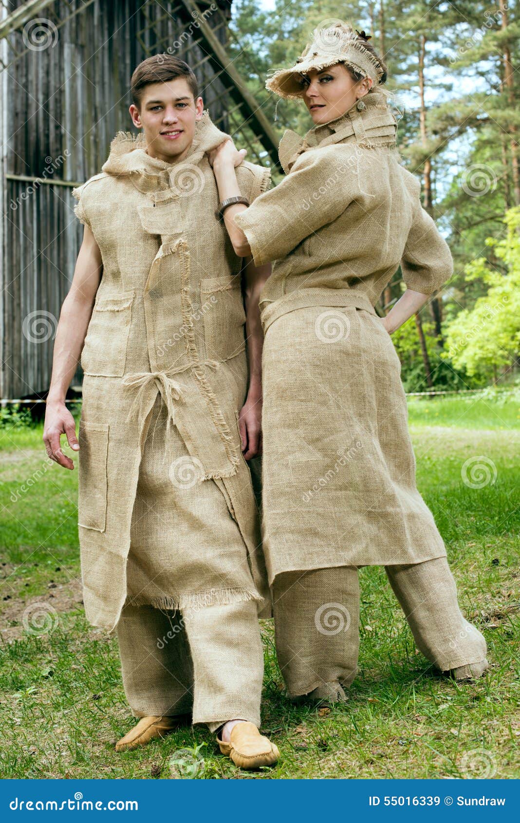 Medieval couple stock image. Image of ages, bagging, antique - 55016339