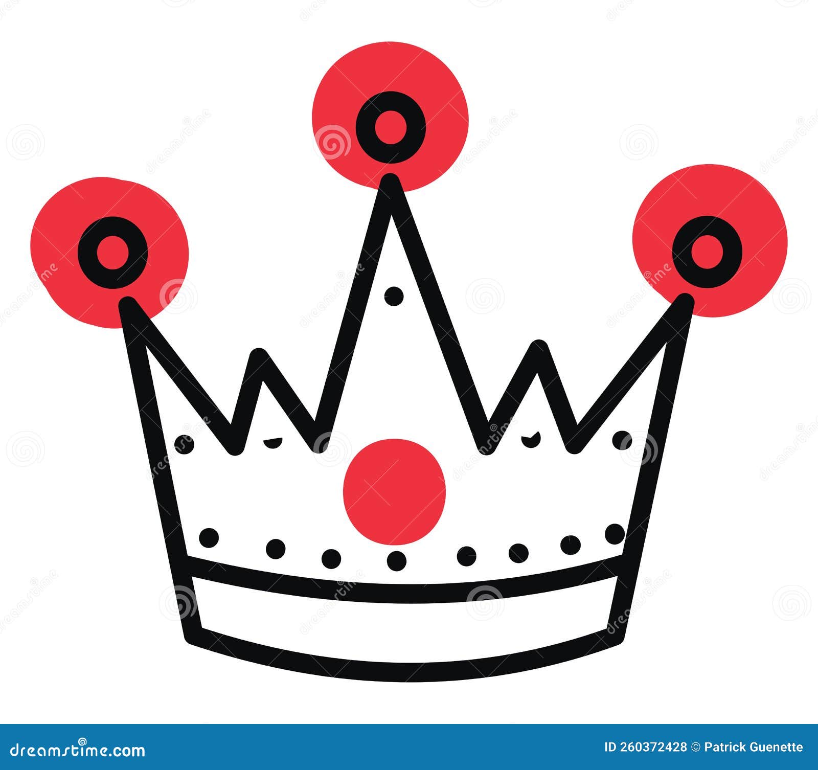 Medieval Crown Icon Stock Vector Illustration Of Luxury 260372428