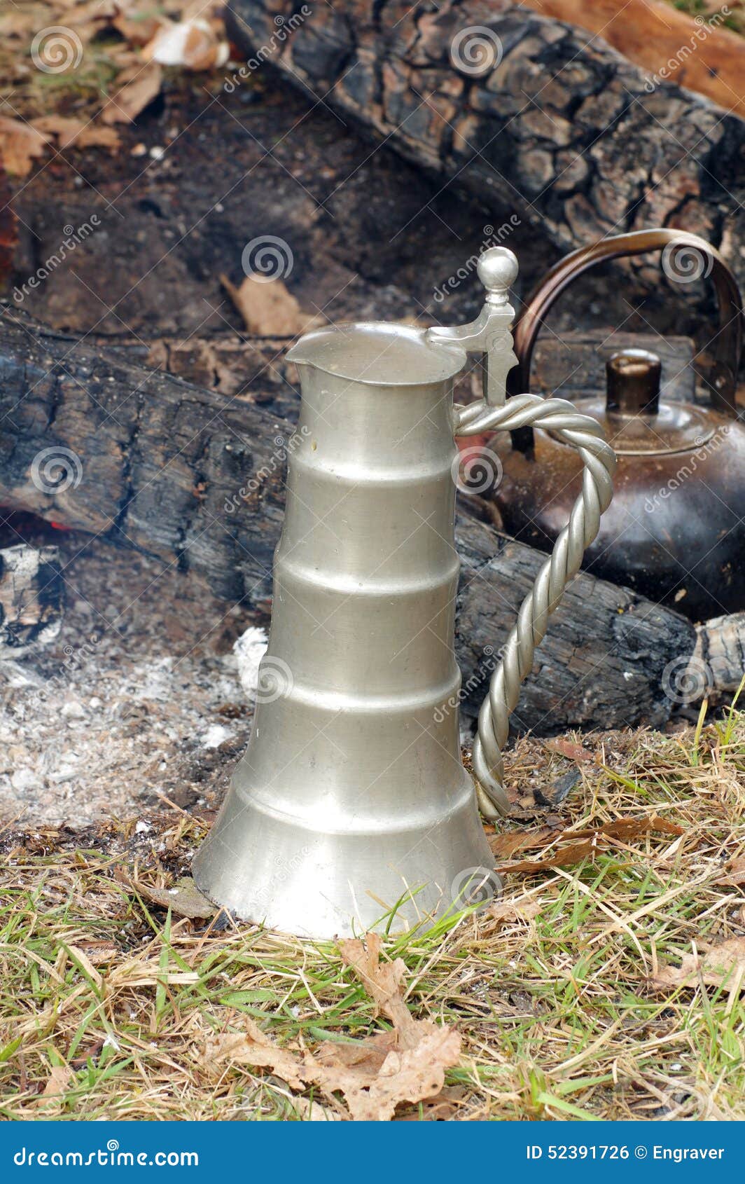Medieval cups dining stock photo. Image of pitcher, grunge - 52391726