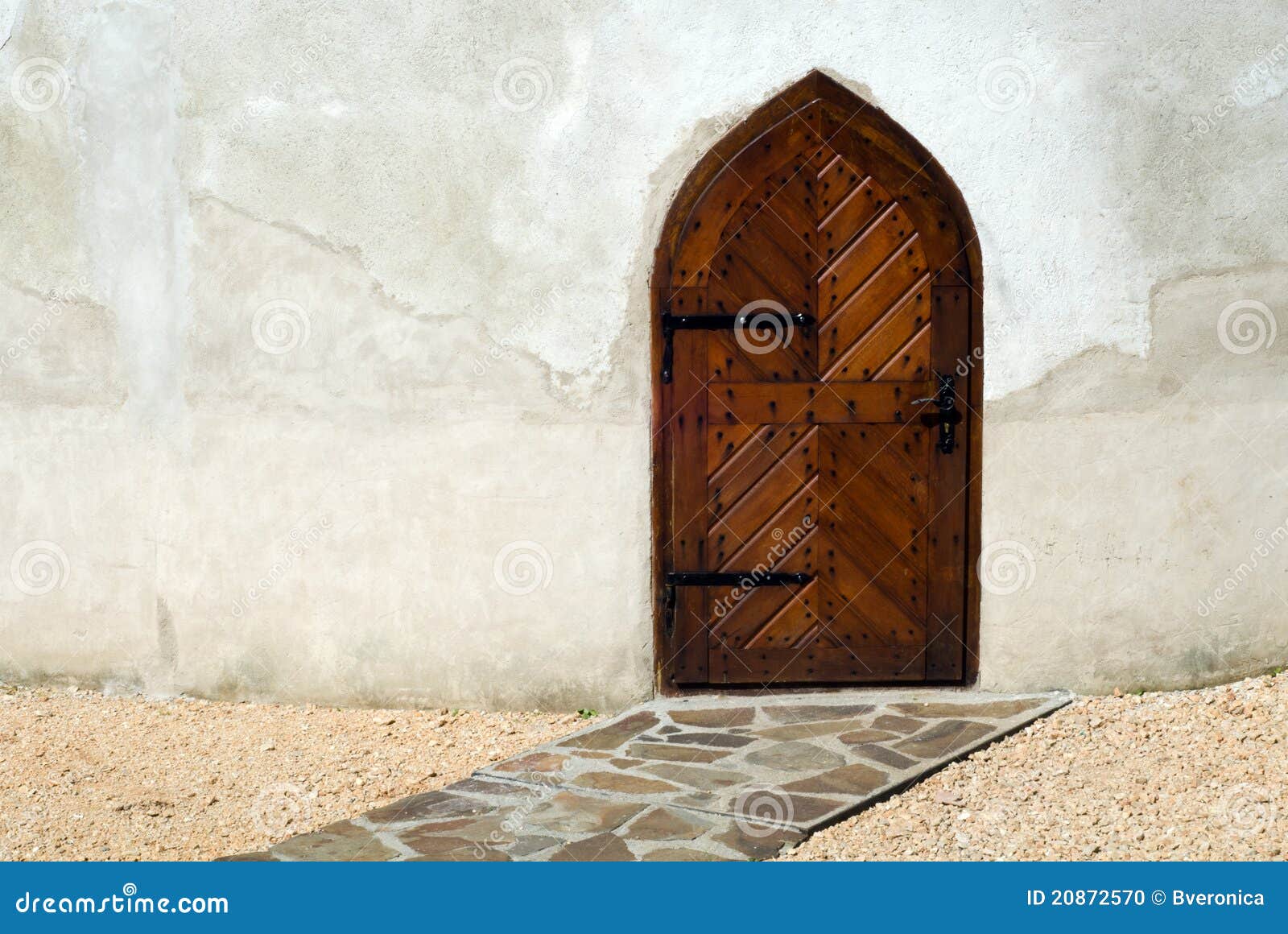 Medieval Door stock photo. Image of ages, castle, cobbles - 20872570