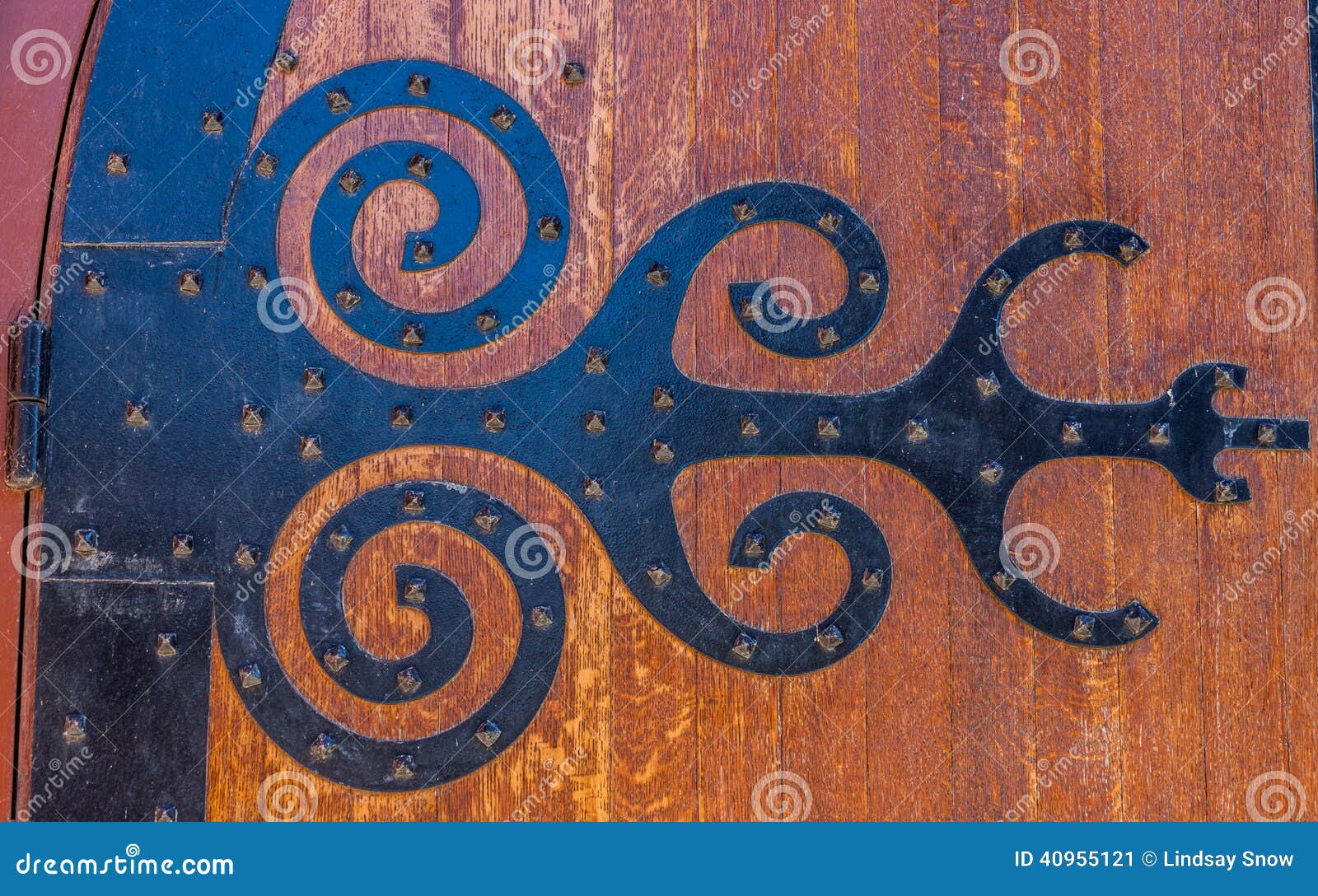 Medieval Door Hinge stock image. Image of architectural - 40955121