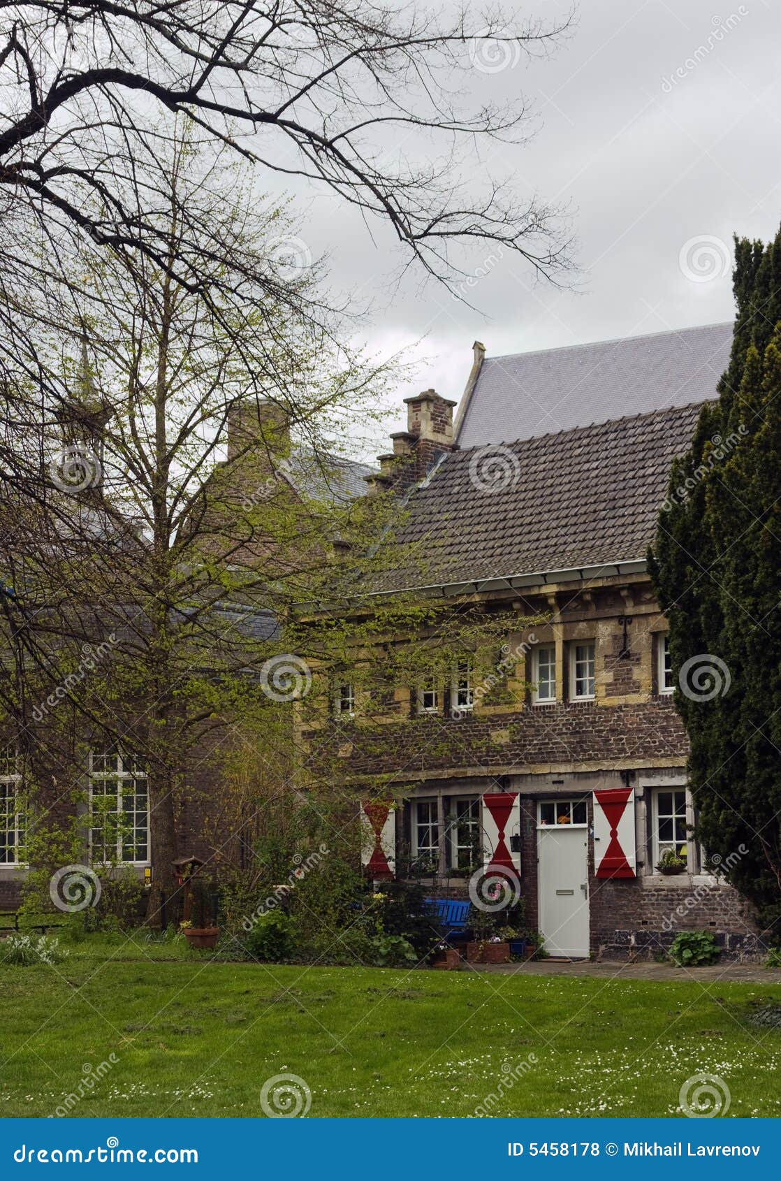 Medieval Dutch Water Gate De Reek In Maastricht Stock Photo ...