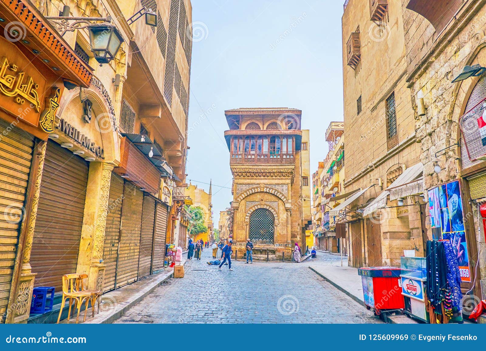 The Medieval Edifices of Islamic Cairo, Egypt Editorial Stock Image ...