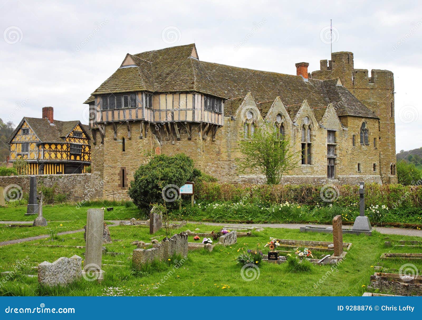 Medieval English Castle stock photo. Image of architecture - 9288876