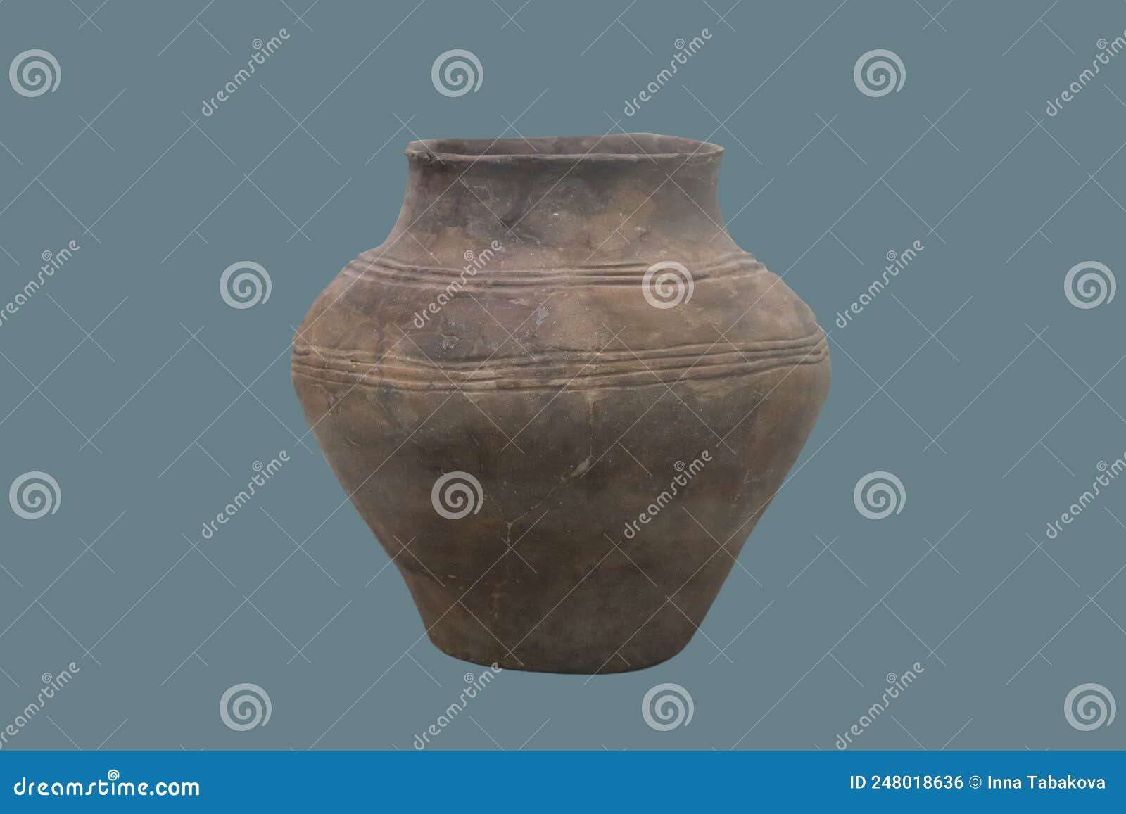 Medieval European clay pot stock photo. Image of background - 248018636