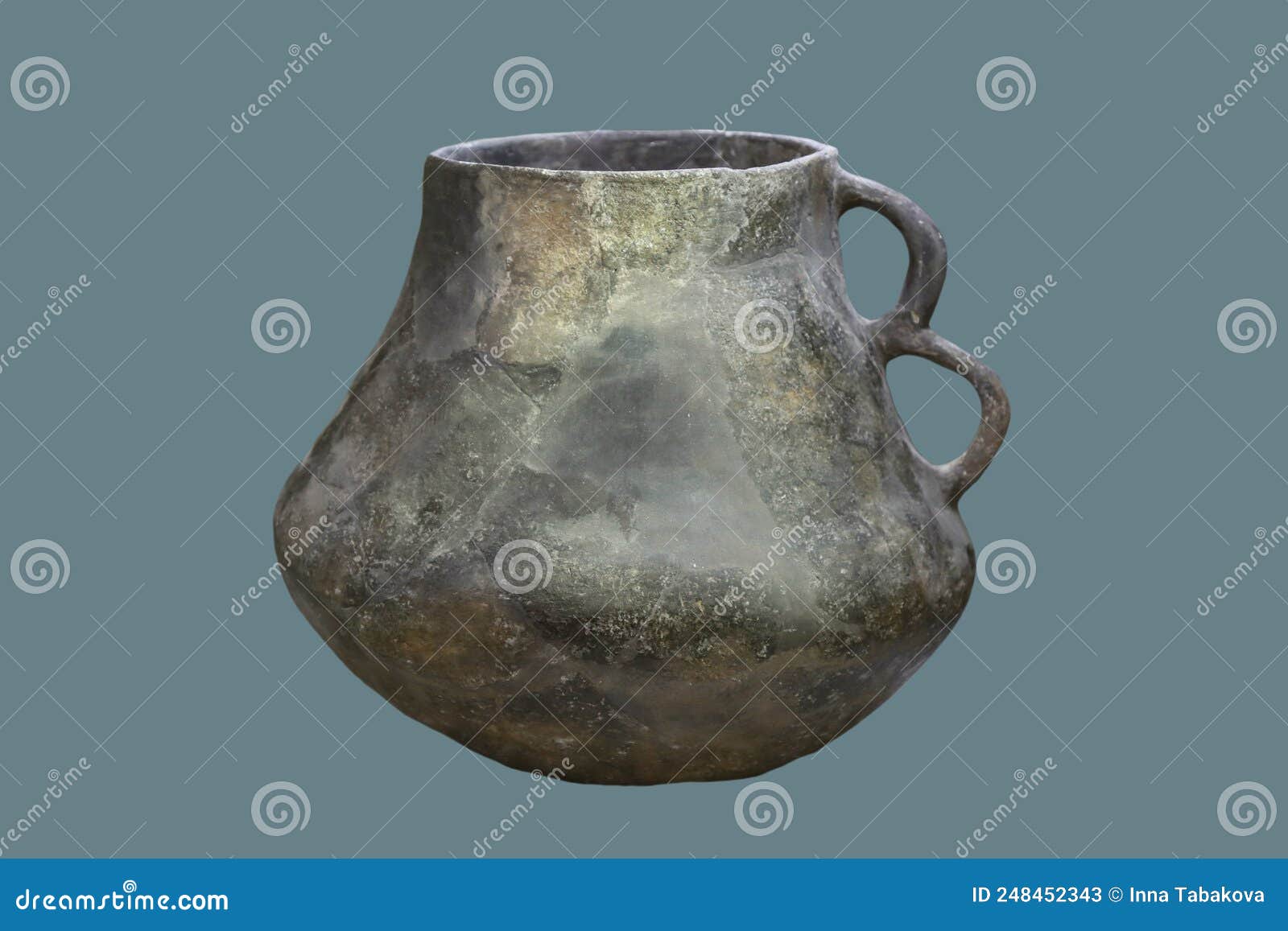 Medieval European clay pot stock image. Image of retro - 248452343