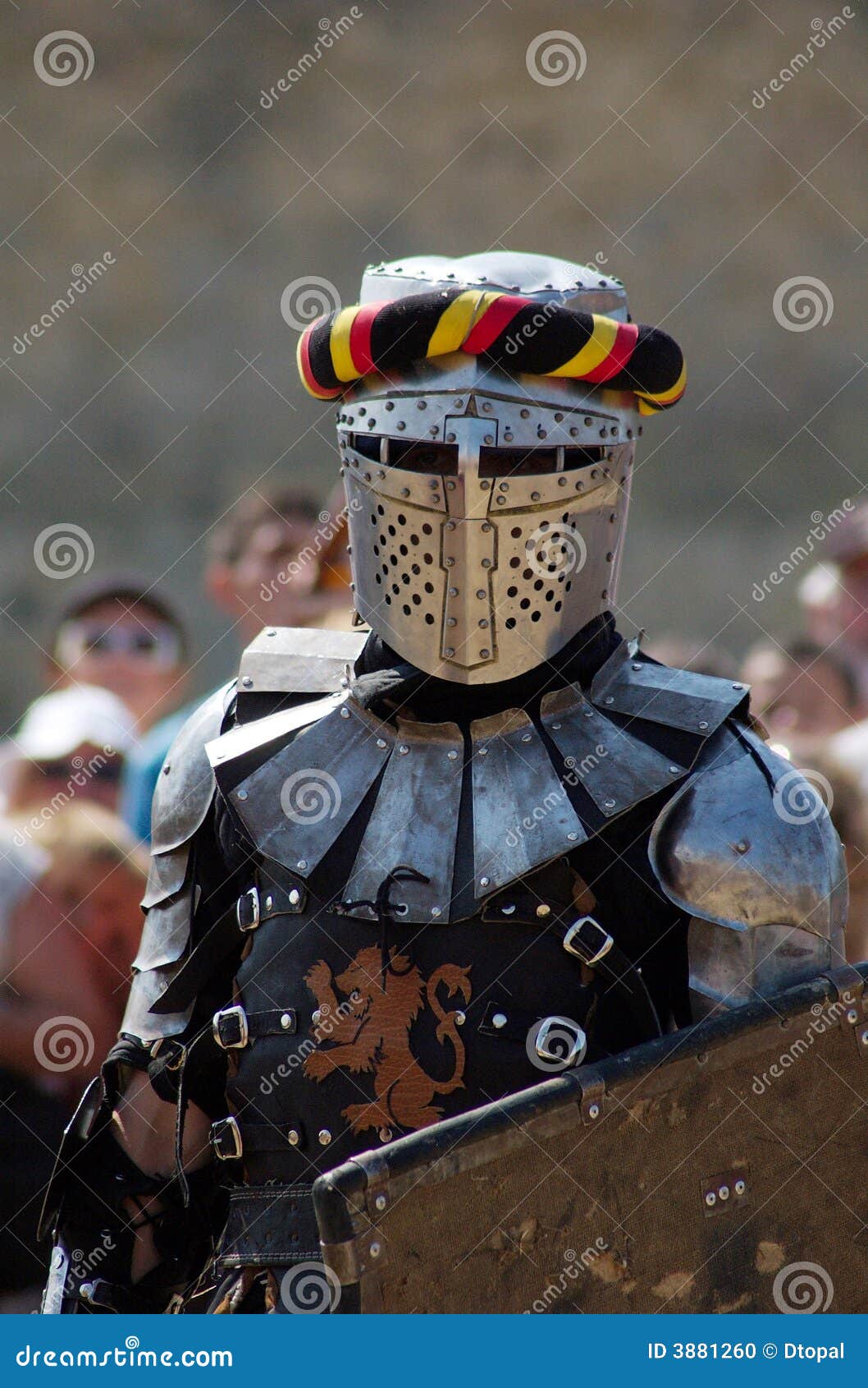 Medieval European knight stock photo. Image of animals - 3881260