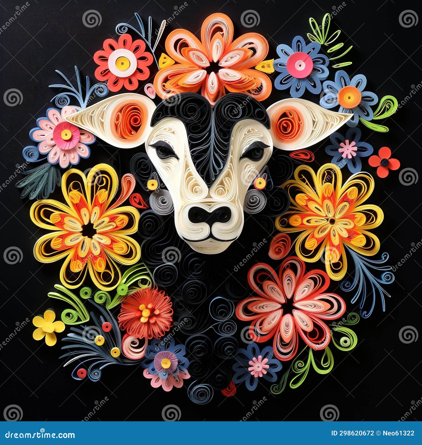 A Medieval Fall Cornucopia Table Overflowing Animal Happy People ...