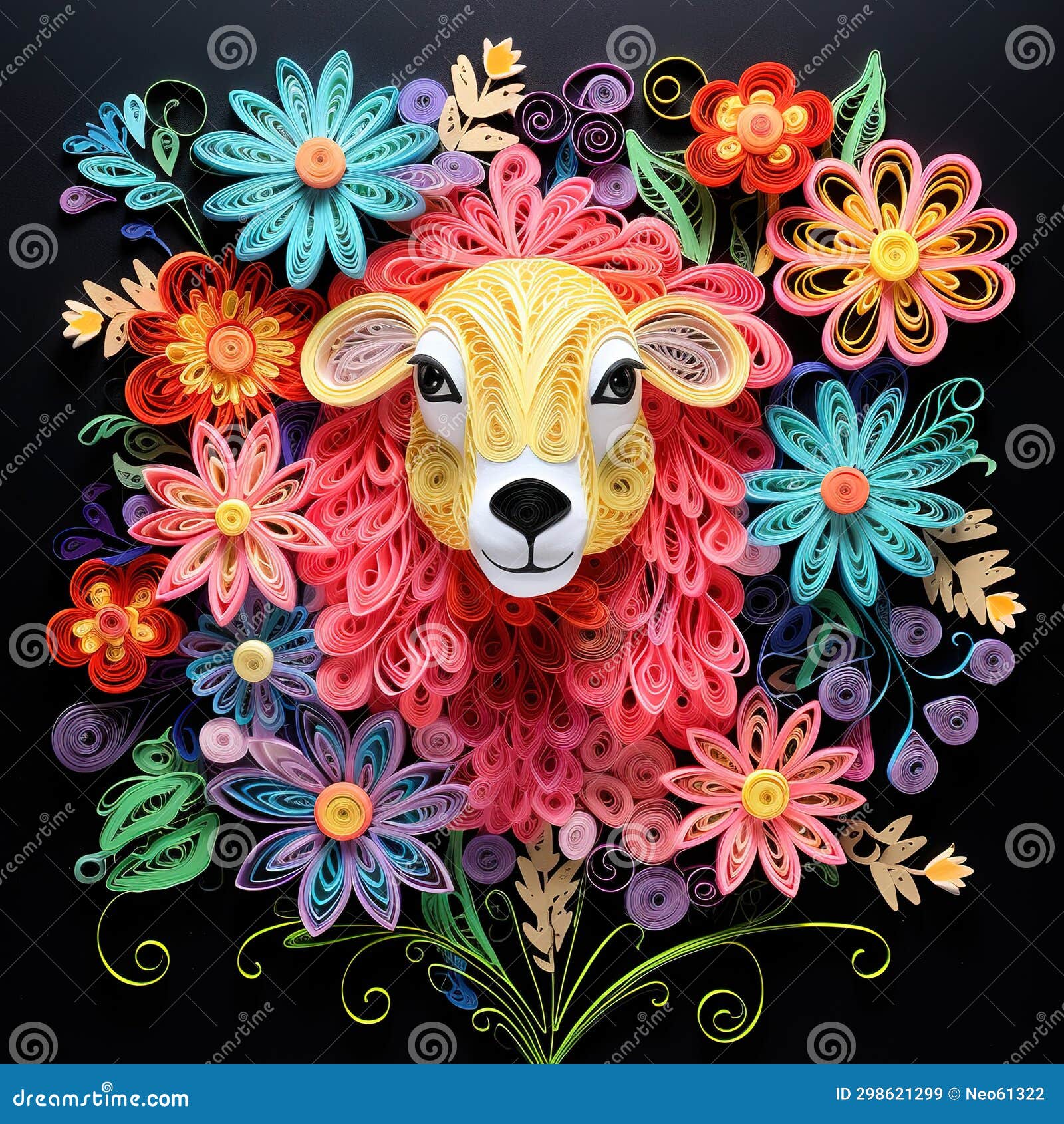 A Medieval Fall Cornucopia Table Overflowing Animal Happy People ...