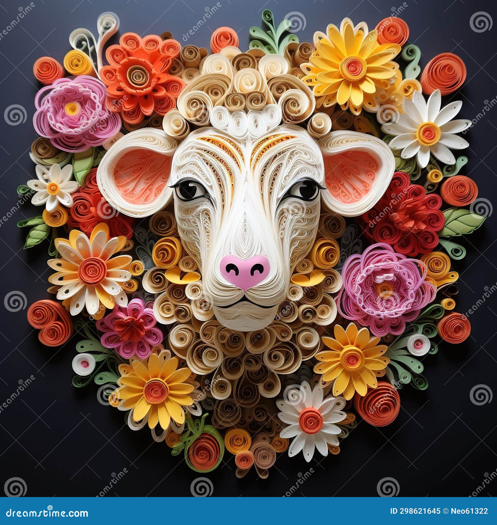 A Medieval Fall Cornucopia Table Overflowing Animal Happy People ...