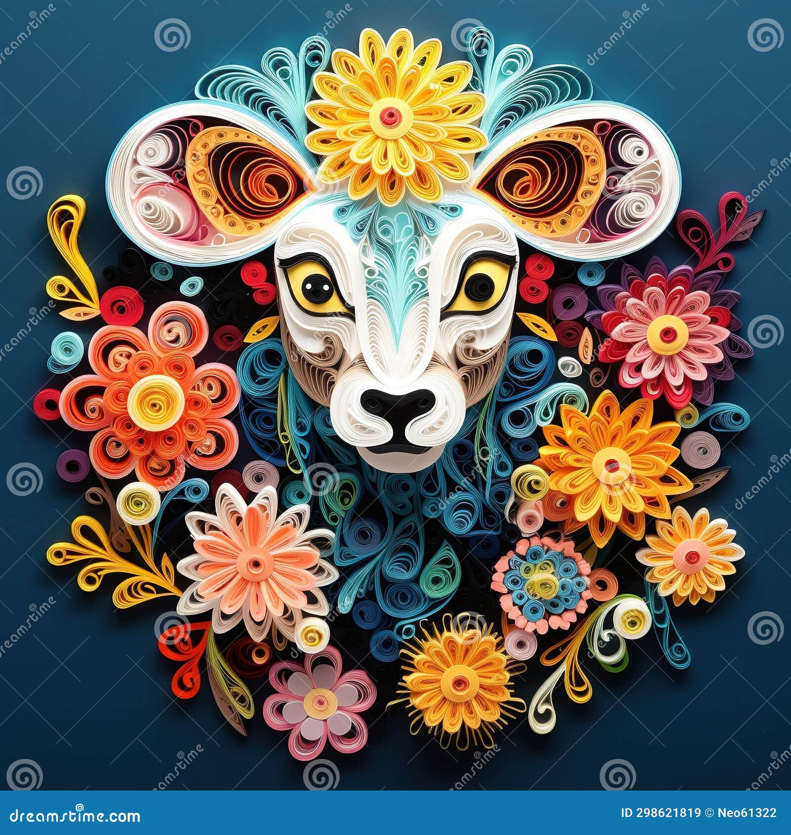 A Medieval Fall Cornucopia Table Overflowing Animal Happy People ...