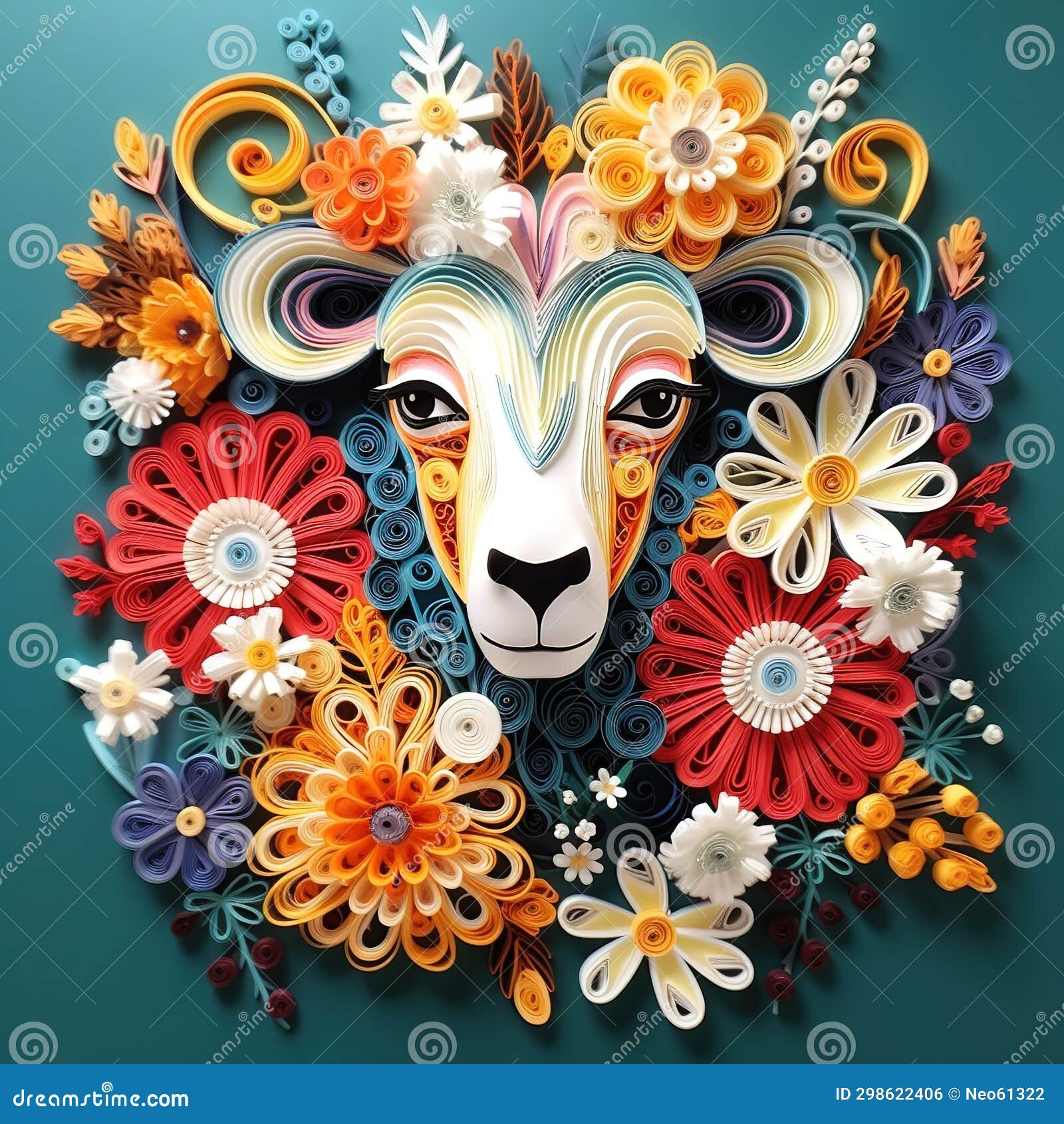 A Medieval Fall Cornucopia Table Overflowing Animal Happy People ...