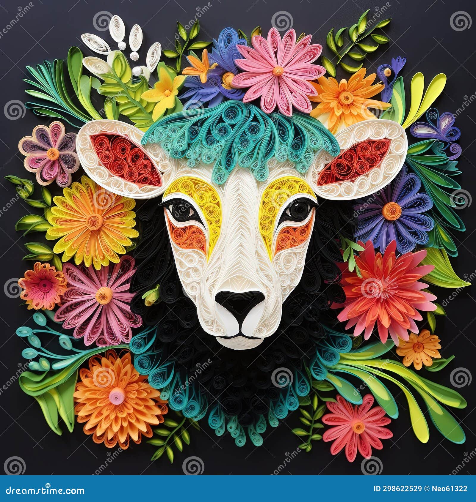 A Medieval Fall Cornucopia Table Overflowing Animal Happy People ...