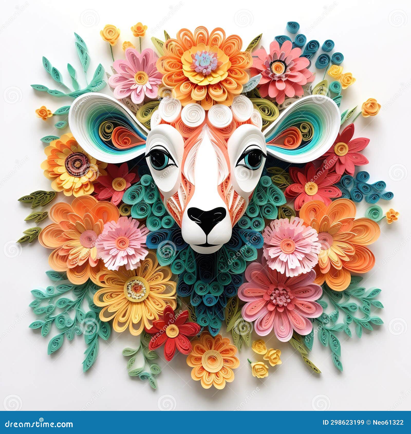 A Medieval Fall Cornucopia Table Overflowing Animal Happy People ...