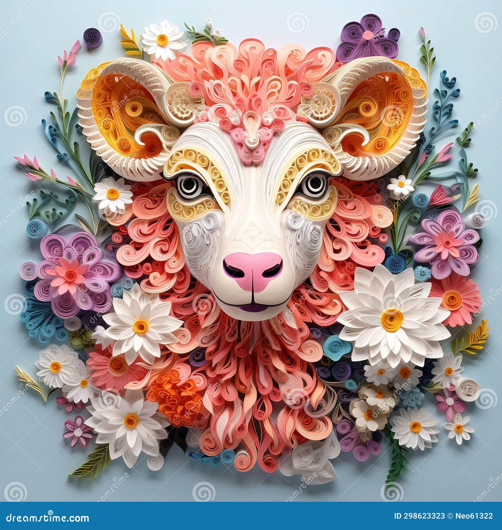 A Medieval Fall Cornucopia Table Overflowing Animal Happy People ...